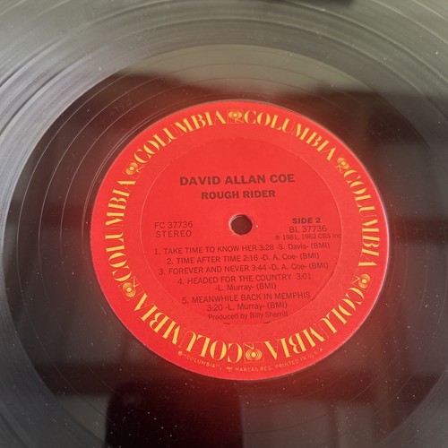 David Allan Coe - Rough Rider Vinyl | eBay