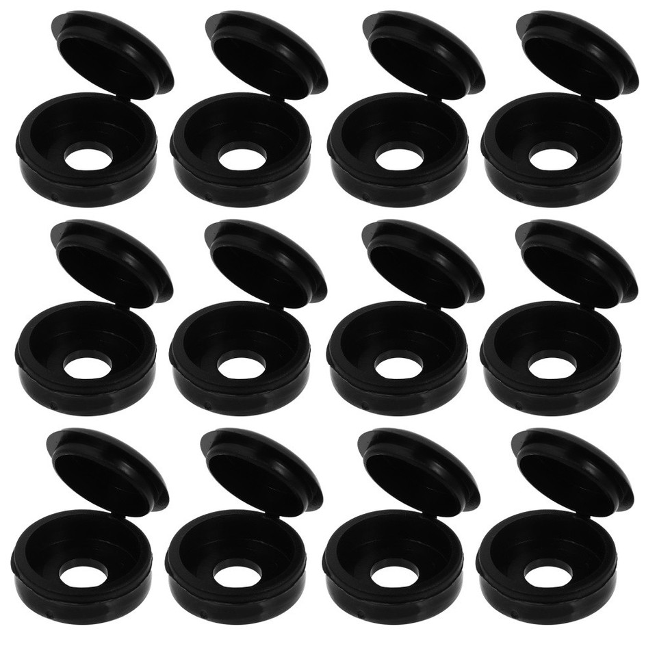 200pcs Self-tapping Screw Covers Plastic Screw Caps Screw Decorative ...