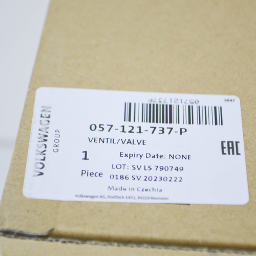 NEW AUDI Q8 4MN COOLANT REGULATOR REGULATING VALVE 057121737P ORIGINAL ...