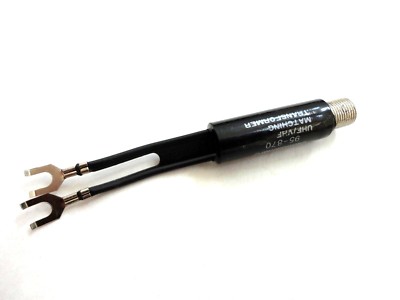 Lot of 100 Indoor Antenna Matching Transformer 75-300 ohm Twin Lead FM ...