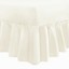 Fitted Valance Sheet Frilled Extra Deep Box with Extra Long Drop 200Tc ...