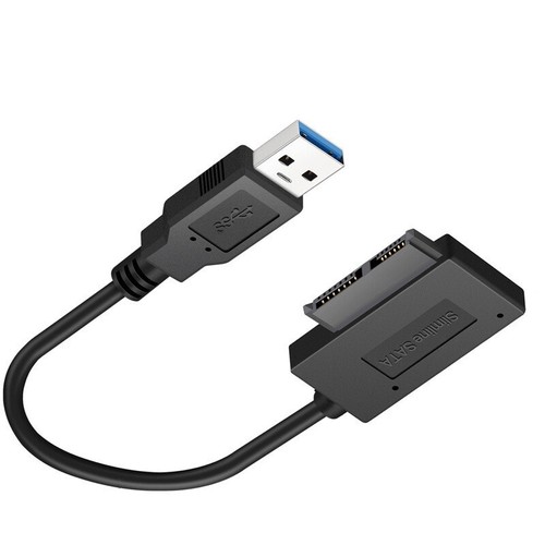 USB3.0 to SATA7+6Pin 13 Pin Slimline Sata Cable for Laptop CD DVD ROM ...