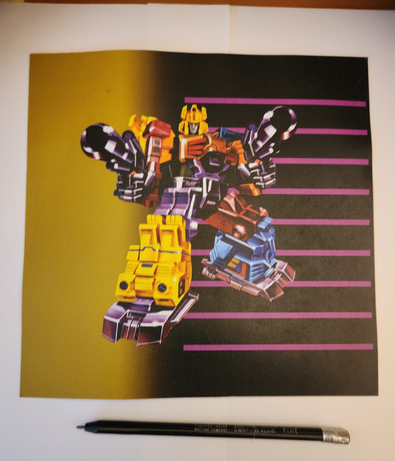 Transformers - G1 - Monstructor Tech Spec Art - Original Custom Art | eBay