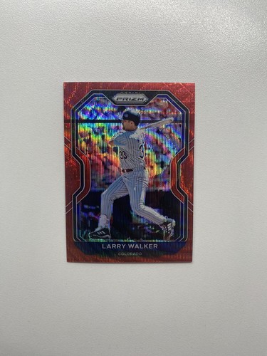 2021 Panini Prizm - Red Wave Prizm #69 Larry Walker /99 for sale online ...