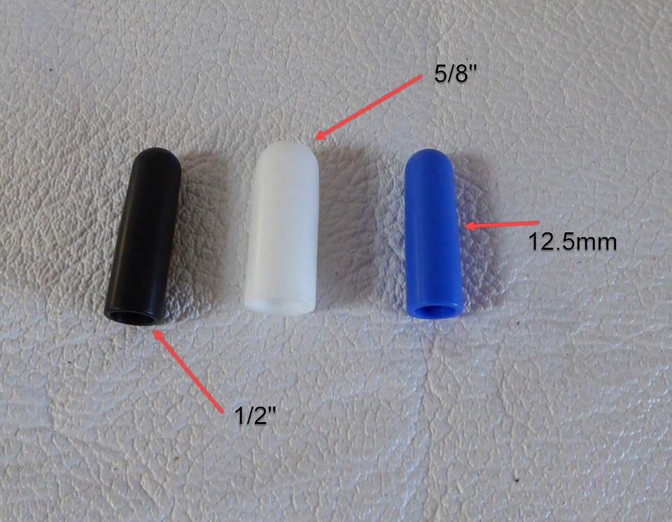 Shock shaft seal protectors, snowmobile, motorcycle, 1/2", 5/8", & 12 ...