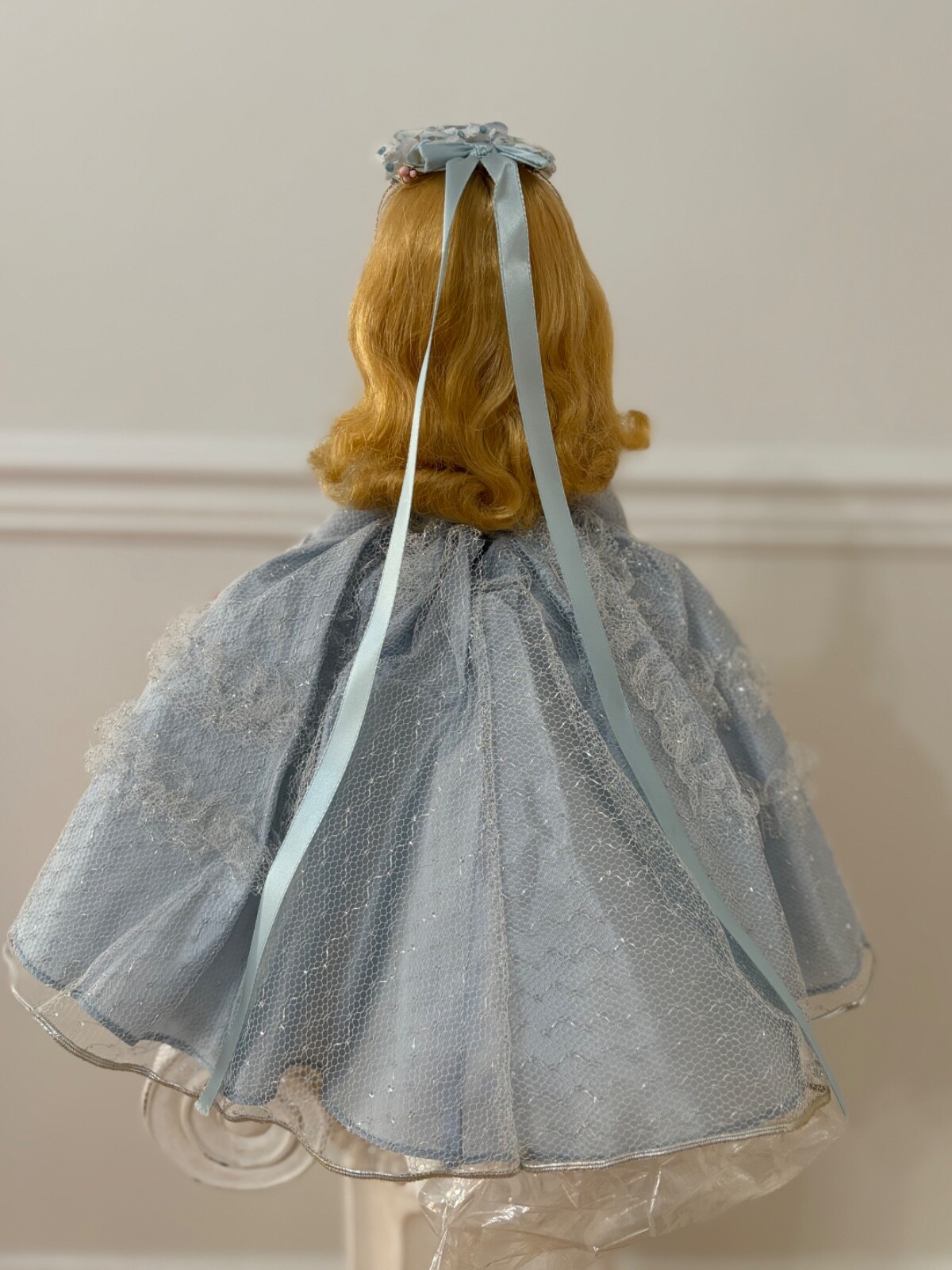 Vintage Madame Alexander 14" Cinderella Blue Gown 1548 w/orig. box ...