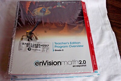 EnVision Math Grado 2 Spanish Guia del Maestro Volume 1&2 + Overview ...