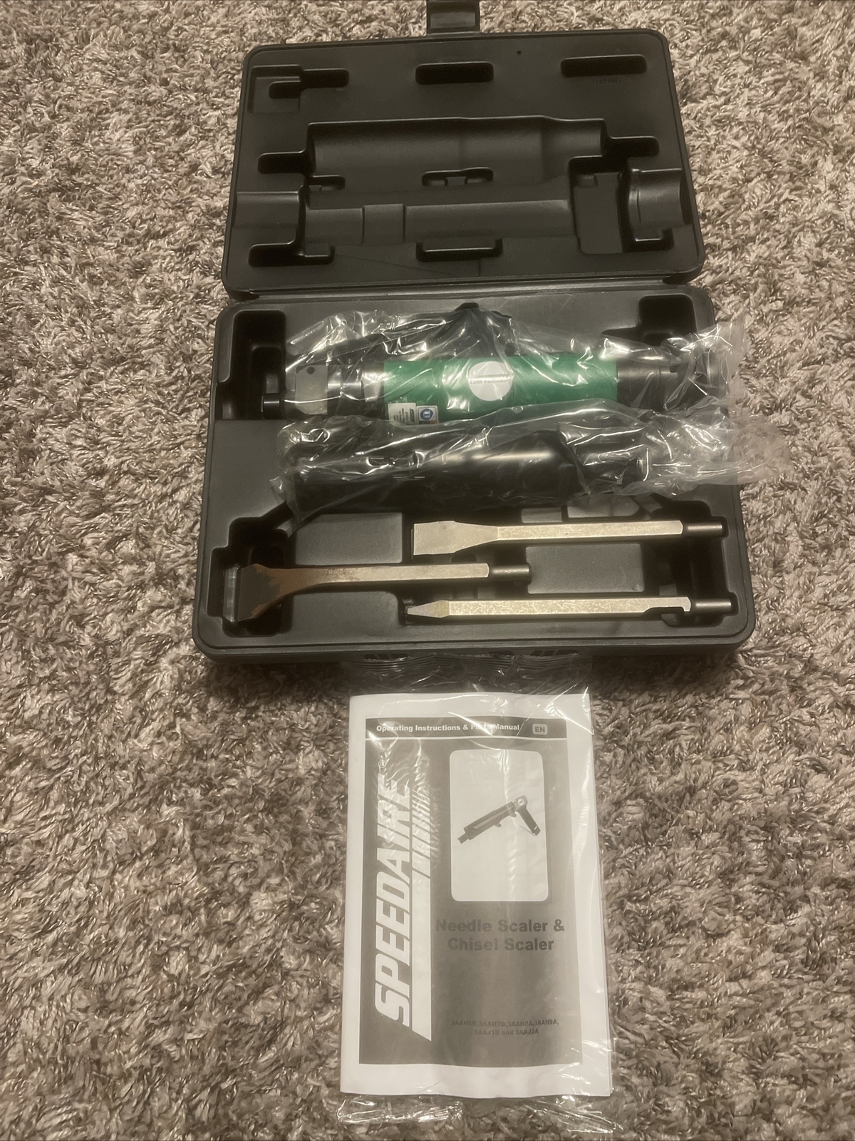 SPEEDAIRE 3AAH6B Needle and Chisel Scaler Kit 4,600 BPM 90 PSI | eBay
