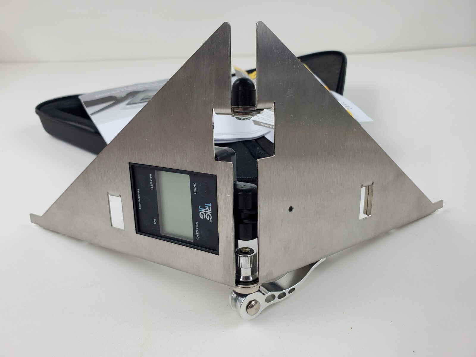 Trig Jig Adjustable Digital Coving and Skirting Mitre Tool with Case ...