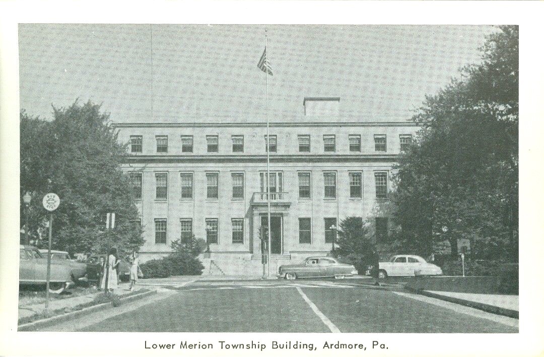 Ardmore PA The Lower Merion Township Building | eBay