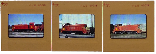 Lot 3 Dup. Slides-KCS (Kansas City Southern) EMD NW-2 #1223/1205/1219 ...
