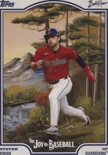 2025 Topps X Bob Ross the Joy of Baseball - Steven Kwan #14 for sale ...