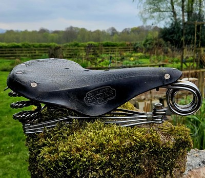 Brooks B33 Black Leather Cycle Saddle. | eBay UK