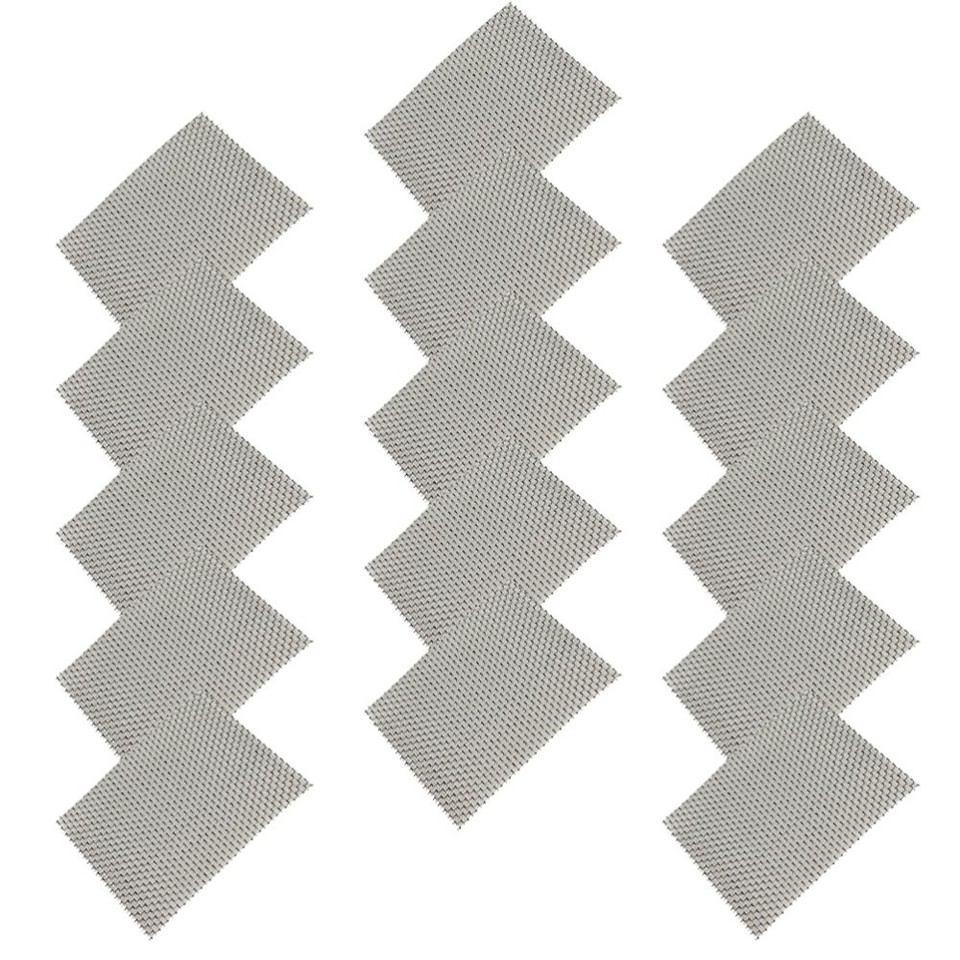 30 pcs Stainless Steel Wire Mesh Pads Aquarium Water Grass Plants Fixed ...