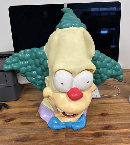 Adult Krusty the Clown Haloween Mask The Simpsons Matt Groening | eBay