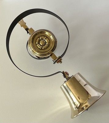 Restored Antique Old Victorian Brass Servants Butler Bell Pull Door ...