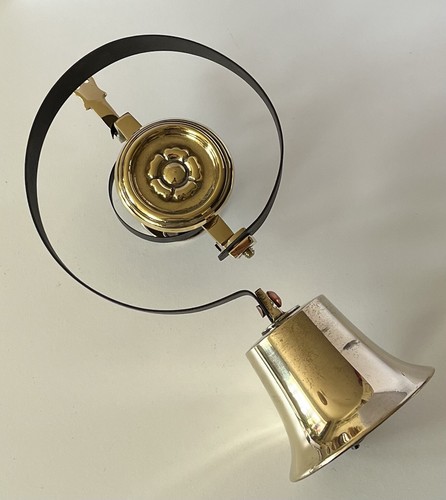 Restored Antique Old Victorian Brass Servants Butler Bell Pull Door ...