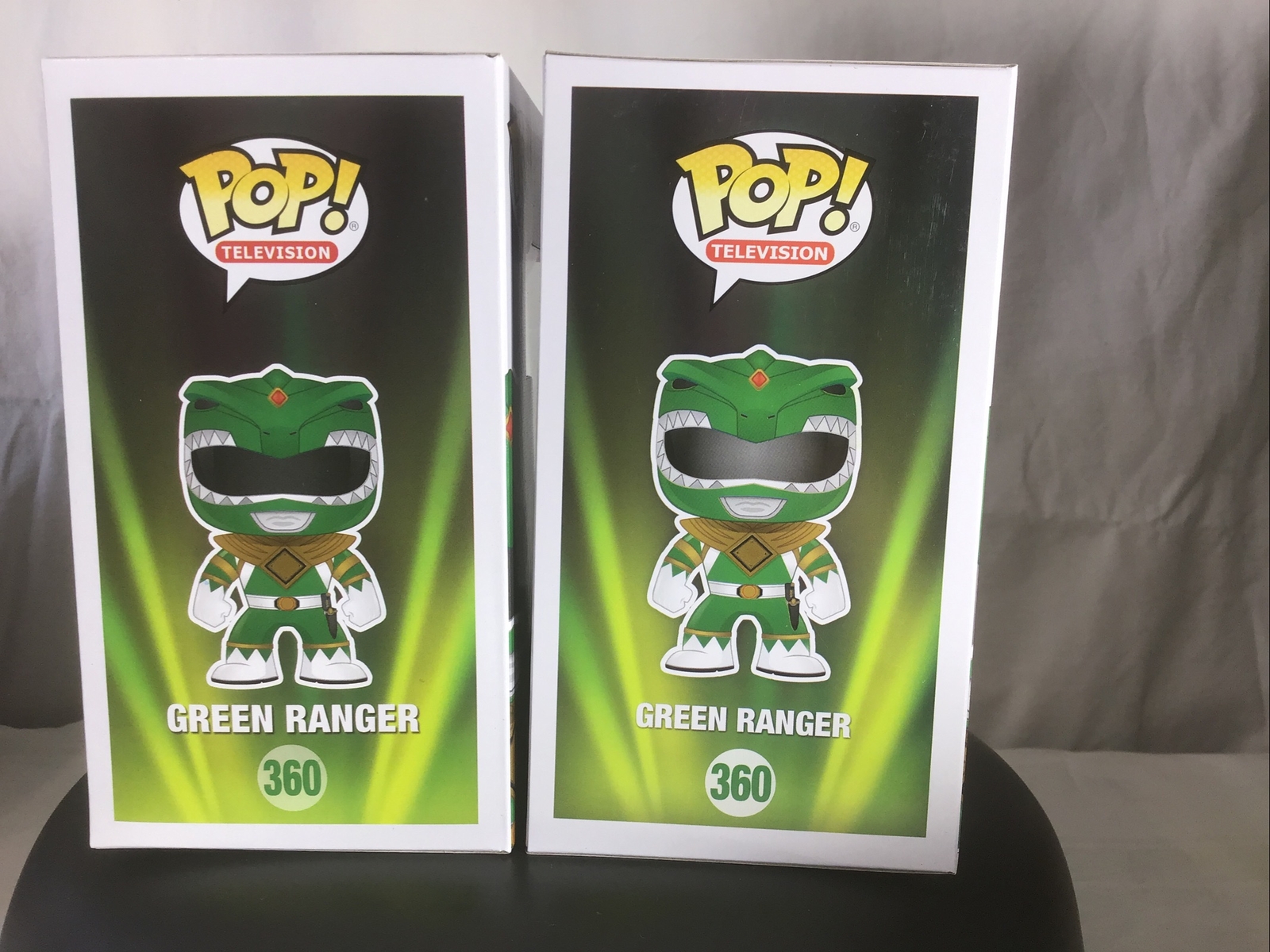 Mighty Morphin Power Rangers #360 Green Ranger x 2 - 2016 NYCC & 2017 ...