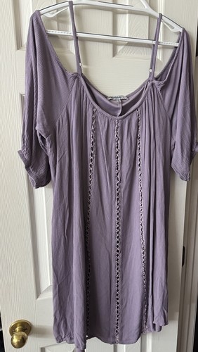 Bailey Blue Lavender Purple Blouse Tunic Shirt Size 2X🪻🪻 | eBay
