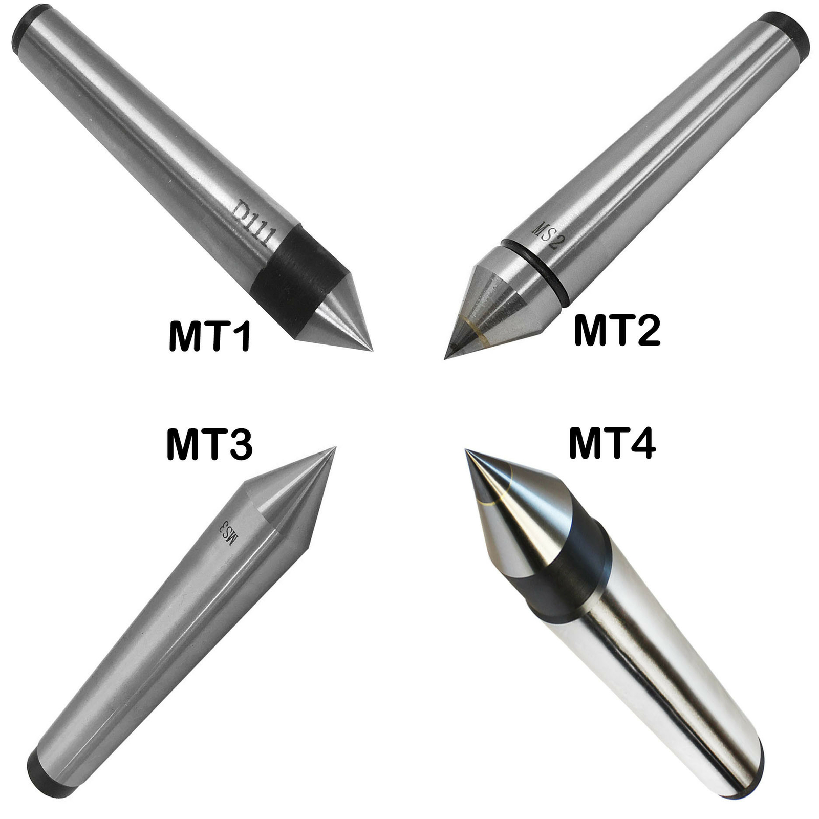 MT1 MT2 MT3 MT4 Dead Center 60 Degree Morse Taper Single Point | eBay