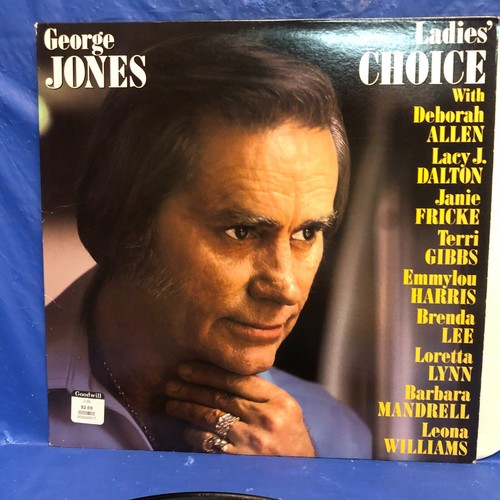 GEORGE JONES - LADIES CHOICE - 12" VINYL RECORD ALBUM LP | eBay