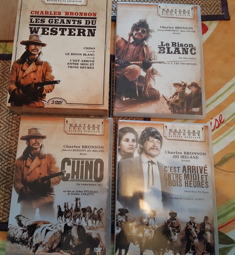 Charles Bronson COFFRET DVD westerns de légende/chino/le bison blanc/c ...
