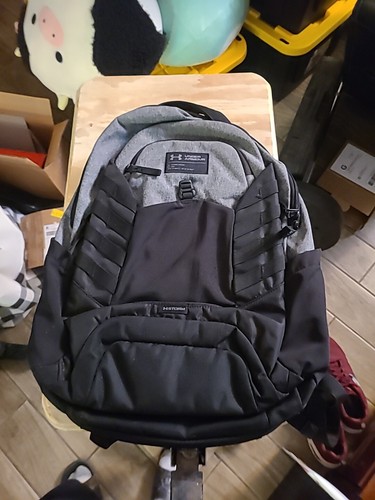 Under armour Hudson storm backpack Graphite Heather Grey Black | eBay