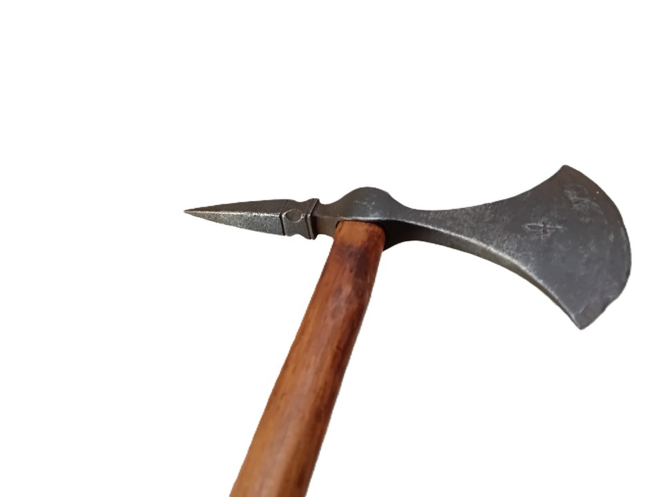 Rare Authentic Antique european battle axe 7x17" | eBay