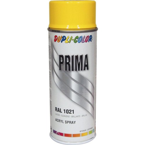 PEINTURE PRIMA RAL 1021 JAUNE COLZA BRILLANT 400ML DUPLI COLOR | eBay