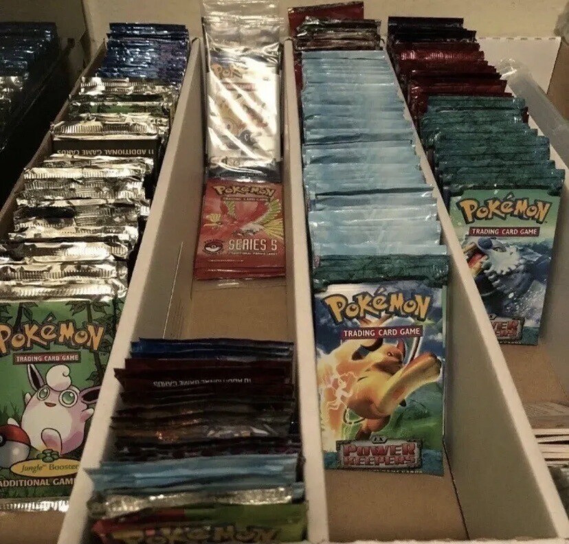 x10 Pokemon Factory Sealed Booster Packs Premium Card Lot Modern ...