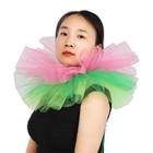 Medieval Lady Mesh Neck Collar Elizabeth Ruff Circus Collar Cosplay ...