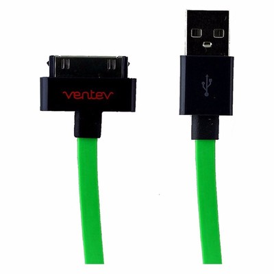 Ventev ( 565187 ) Charge and Sync Tangle - Free USB Cable - Green | eBay