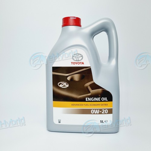 GENUINE TOYOTA PRIUS/AURIS/YARIS ENGINE OIL OW20 5L HYBRID & TURBO ...