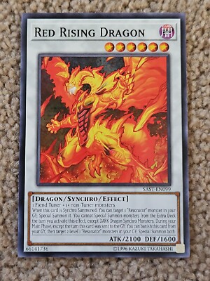 Yu-Gi-Oh! - Red Rising Dragon (SAST-EN099) - Savage Strike - Common ...