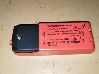 Osram USED Redback 60VA/230-240 Downlight Transformer | eBay Australia