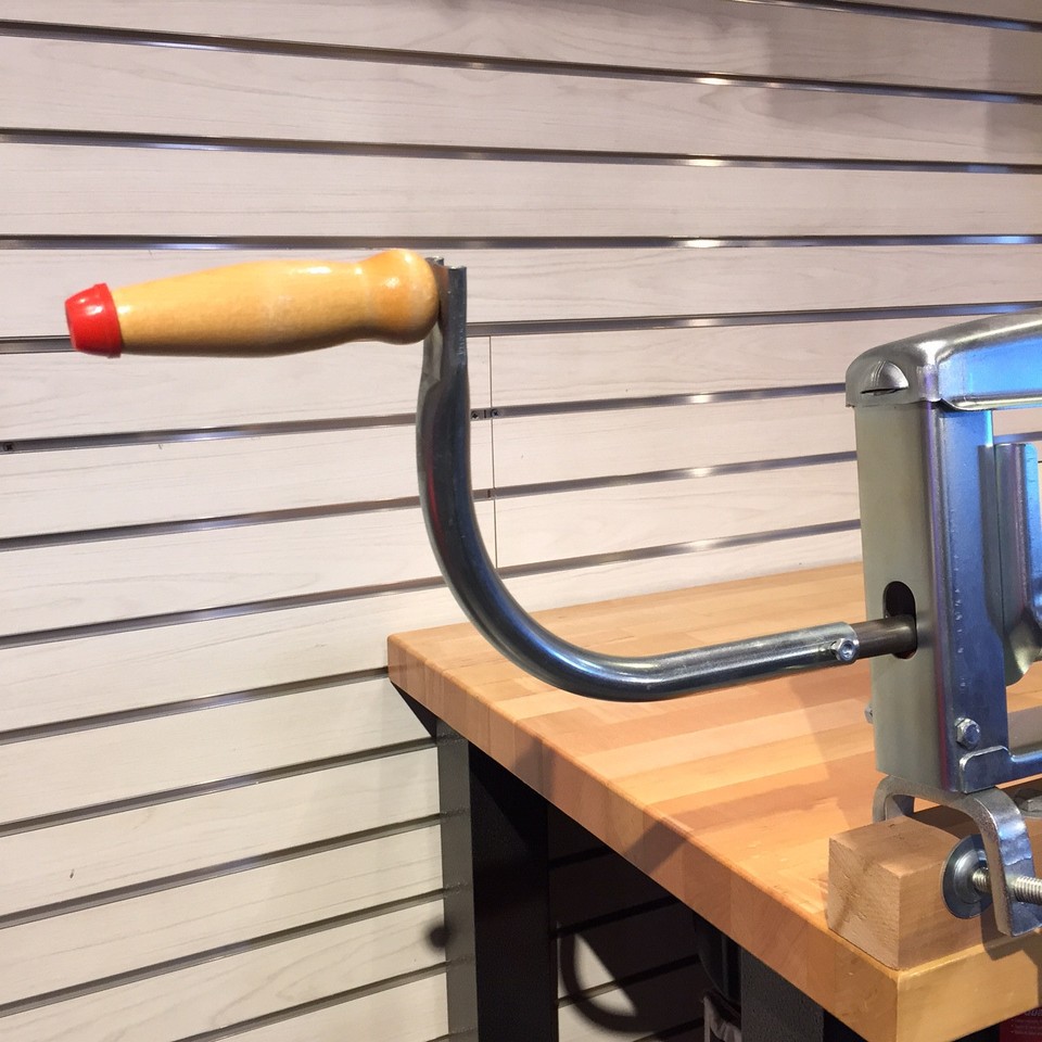 Heavy-Duty Steel Hand Crank Shop Wringer Dries Wet Towels Chamois Lake ...