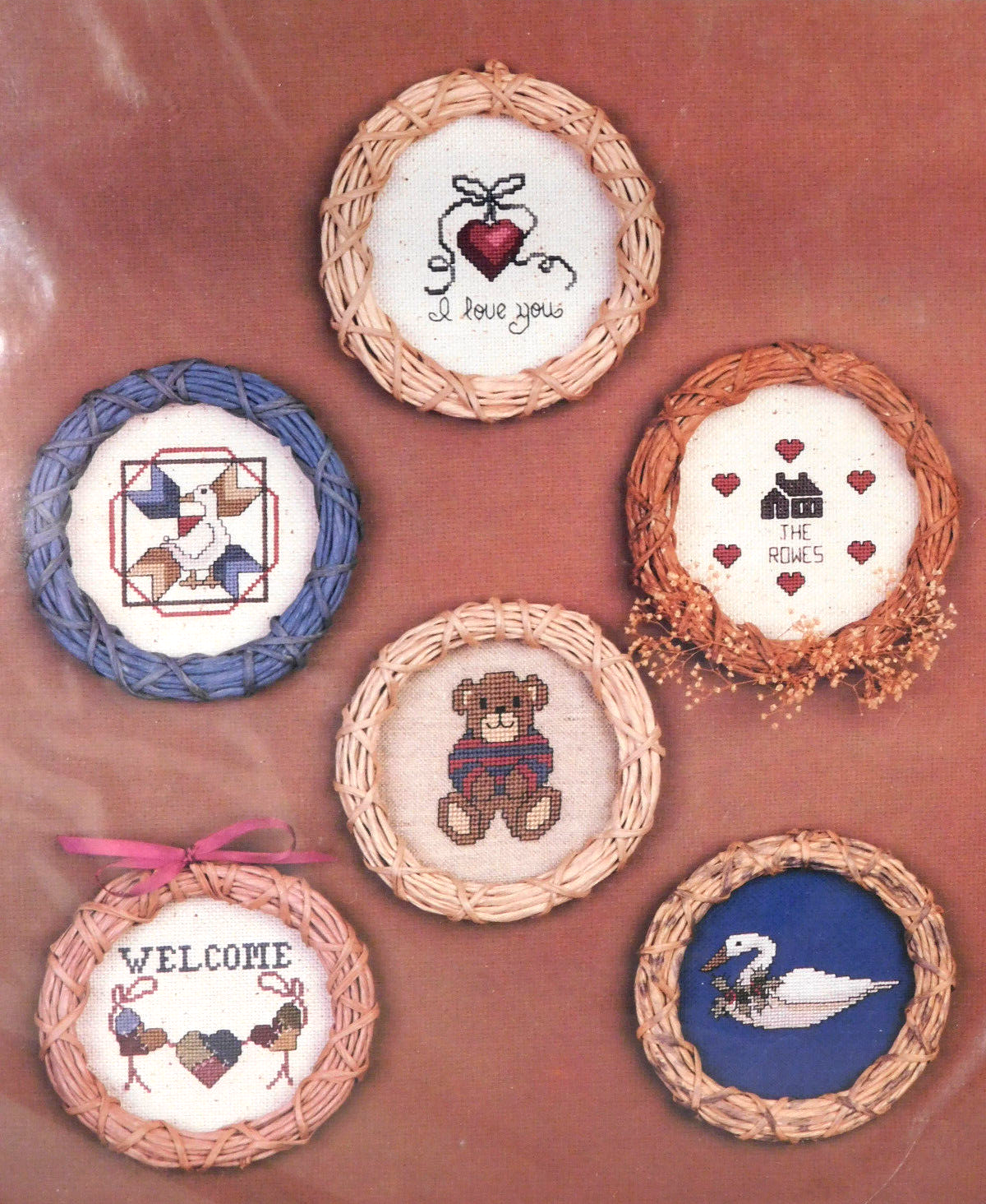 Robin Designs Country Vine Frame + 6 Cross Stitch Designs MPR's NEW | eBay