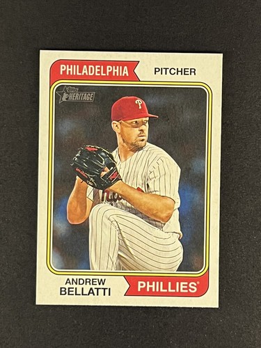 Andrew Bellatti 2023 Topps Heritage #568 Philadelphia Phillies | eBay
