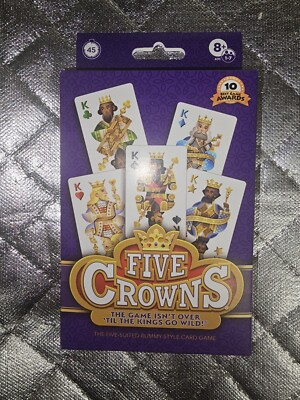 FIVE CROWNS CARD GAME |5 Suited Rummy Style Card Game 9780963469144 | eBay