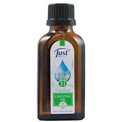 JUST swiss herbs 31 Herbal Oil 50ml genuine special offer | eBay