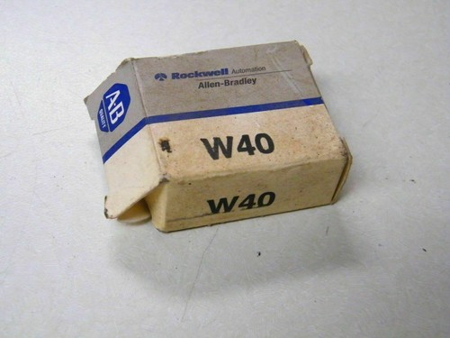 ALLEN BRADLEY OVERLOAD THERMAL UNIT HEATING ELEMENT W40 NEW OLD STOCK ...