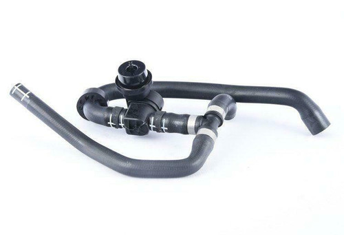 NEW VW TOUAREG 7P ENGINE COOLANT HOSE WITH VALVE 7P0122049H 7P0-122-049 ...