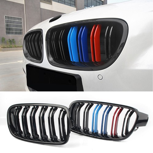 Car Front Kidney Grill Grille M-Color For BMW F30 328i 335i 4Door 2012 ...