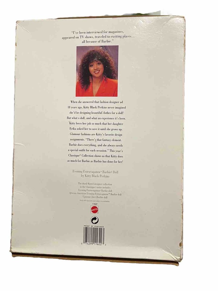 Vintage 1993 Mattel Classique Evening Extravaganza Barbie Designer ...