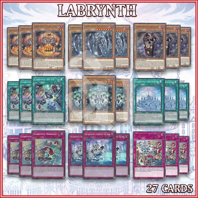 LABRYNTH DECK 27 Archfiend Ghastly Glitch Set-Up Labyrinth Stovie TAMA ...