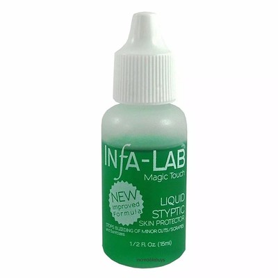 INFA LAB - Liquid Styptic Nick Relief (Stops bleeding) | eBay