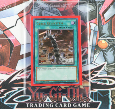 YuGiOh Spell Card Cyber Revsystem MAMA-EN087 1st Edition Ultra Rare | eBay