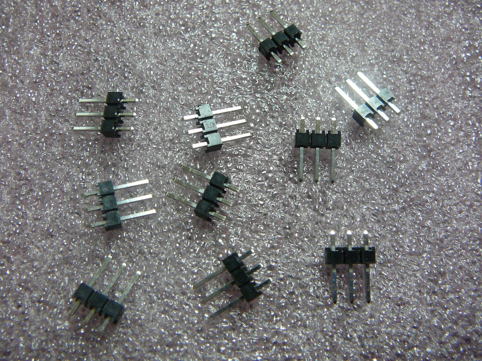 SAMTEC TSW-103-07-T-S Connector Header 3-POS .100" SGL Row TIN *NEW ...