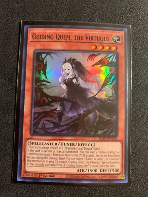 Guiding Quem, the Virtuous - Super Rare - Yugioh | eBay
