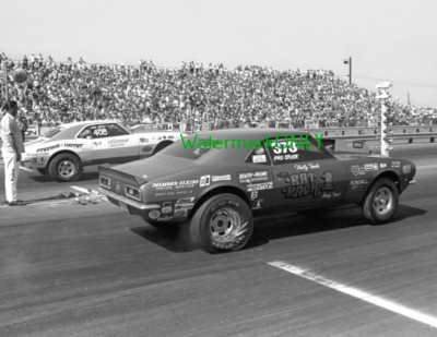 Wally Booth "Rat Pack 1" 1968 Chevy Camaro Pro Stocker PHOTO! #(9b) | eBay